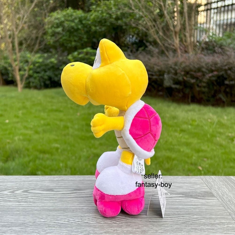 Super Mario Bros Wonder Plush Toy Troopa Rolla Koopa 9" Stuffed Animal ...