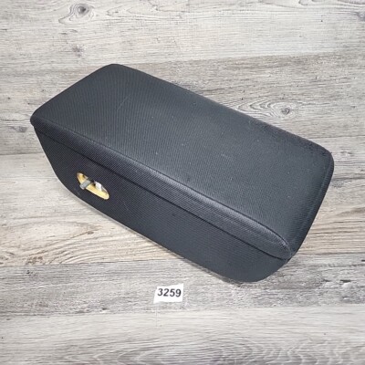 🔥98 - 04 Ford Ranger Center Console Jump Seat Armrest Lid Black Cloth ...