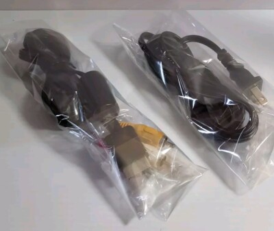 Audio AV RCA+AC Cable Power Supply Adapter Cord For Sony Playstation 1 ...