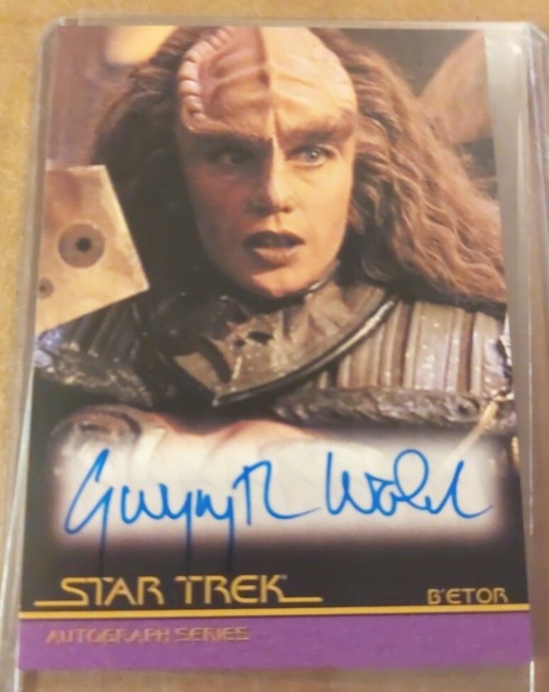 2008 The Star Trek Movies In Motion Gwynyth Walsh as B'etor autograph ...