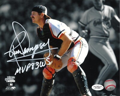 Rick Dempsey Autograph Signed 8x10 Color Photo MLB Baltimore Orioles ...