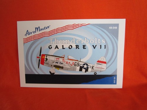 1/48 AeroMaster 48-348 Decal P-47D 8th & 9th AF Thunderbolts Galore VII ...