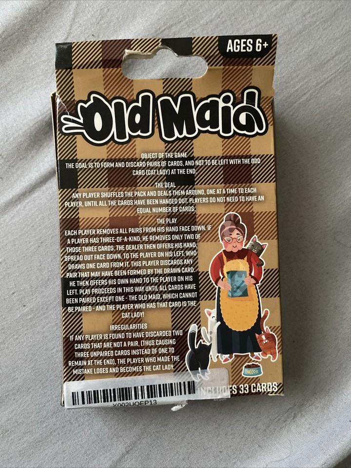 Holiday OLD MAID Playing Cards | eBay