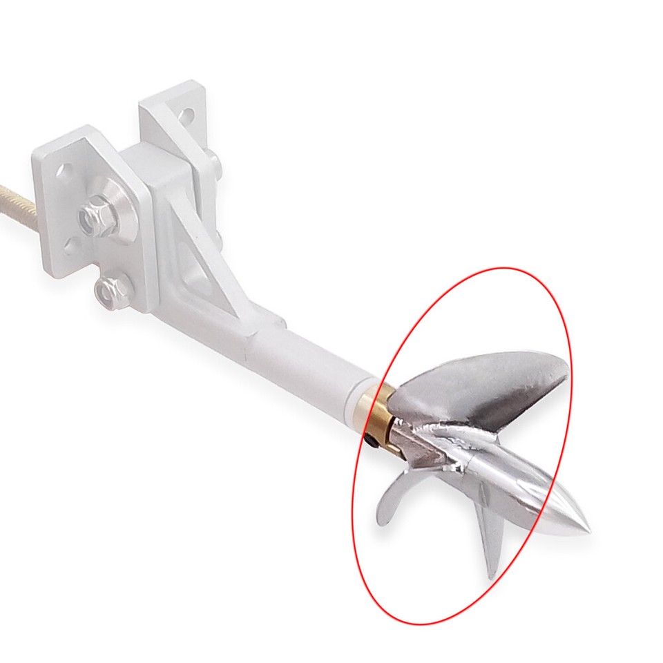 1PC RC Boat Propeller CNC 4mm P1.4 34mm 36mm Submerged Prop for RC ...