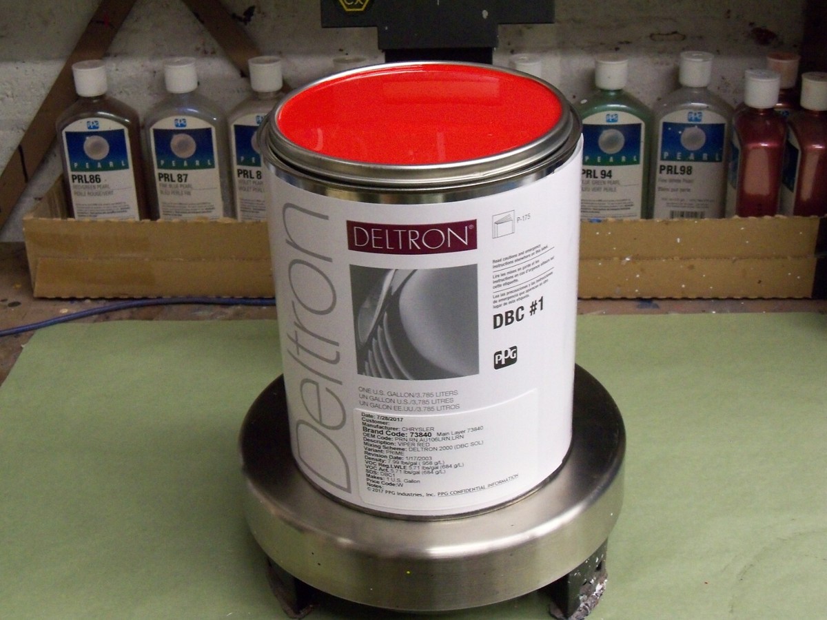 Viper Red Paint Color