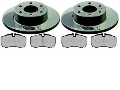 QUALITY REAR BRAKE DISCS AND PADS - REAR SINGLE WHEEL FITS IVECO DAILY ...