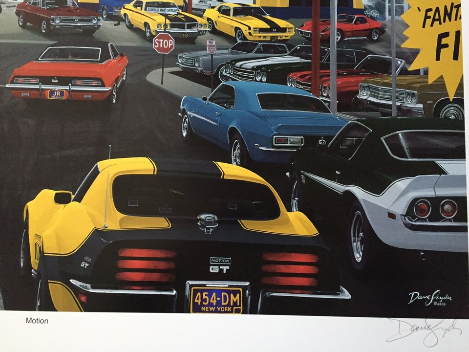 David Snyder Baldwin Motion Chevrolet Camaro Chevelle Corvette Nova ...