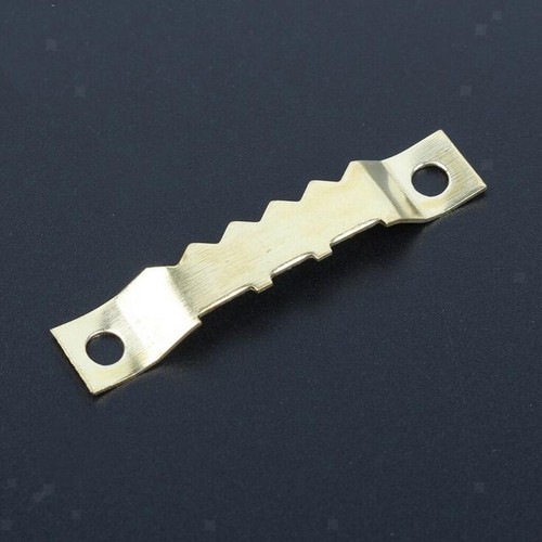 50x Metal Sawtooth Picture Frame Photo Hanging Hanger With Screws | eBay
