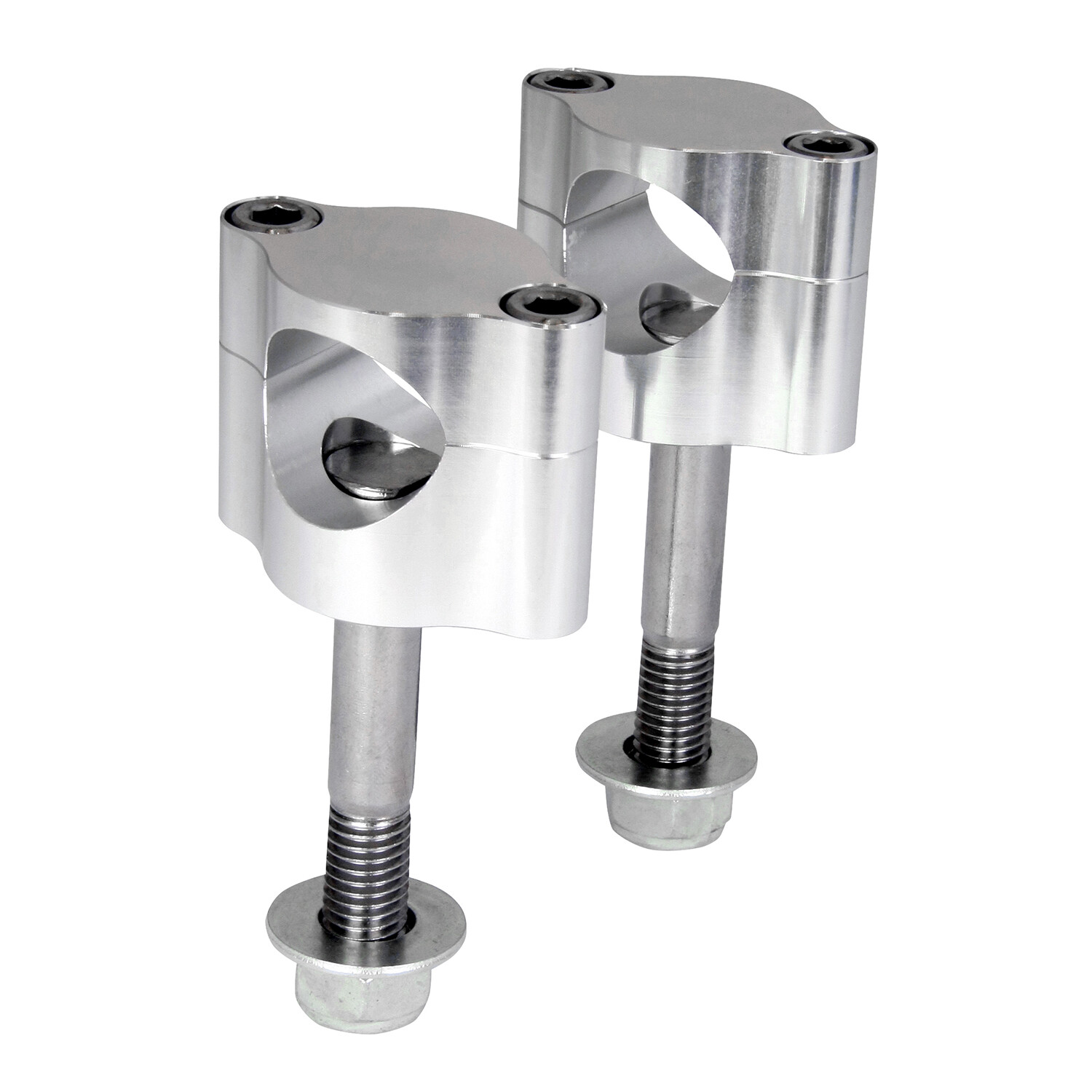 MOTOCROSS MX HANDLEBAR CLAMP KIT FATBAR MOUNTING BASE & TOP CLAMP ...