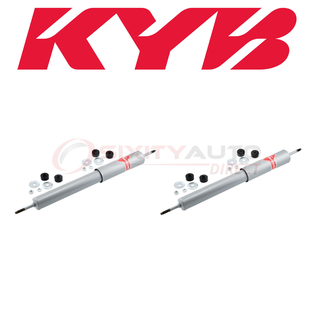 2 pc KYB Rear Shock Absorber for 1968-1971 Mercury Cyclone - Spring ...
