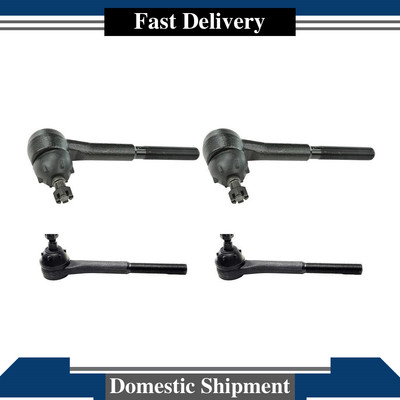 Fits Chevrolet/Chevy C10 Mevotech 4PCS Front Inner Outer Tie Rod Ends ...