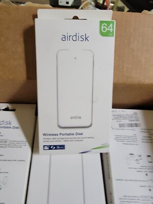 airdisk 2 in 1 64GB Wireless Flash Drive with Powercore 4000mAh ...