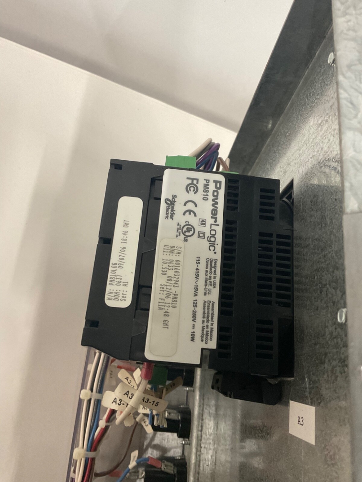 Square D PM800 PM810MG Power Logic Power Meter C for sale online | eBay