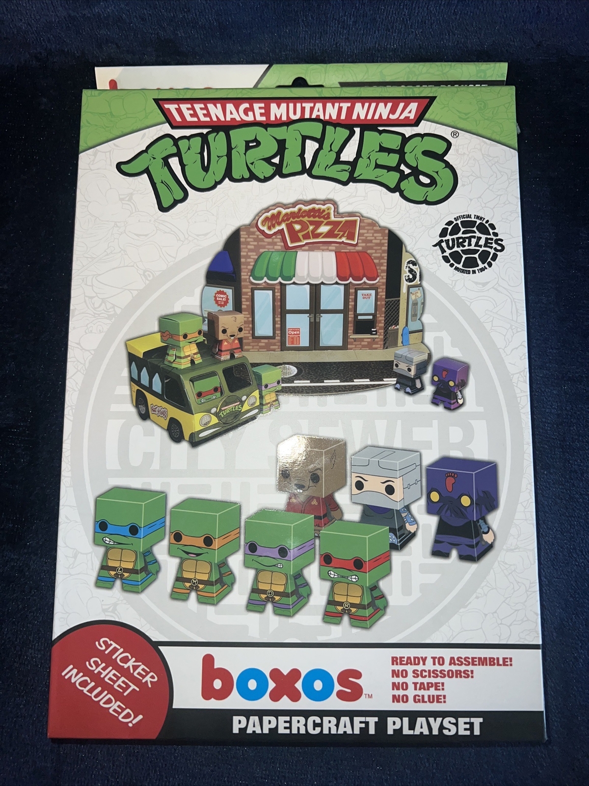 TMNT PAPERCRAFT PLAYSET | eBay