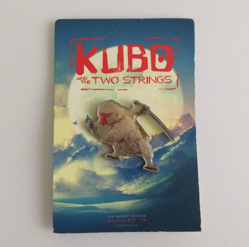 Kubo And The Two Strings Promo Lapel Hat Pin On Cardboard | eBay