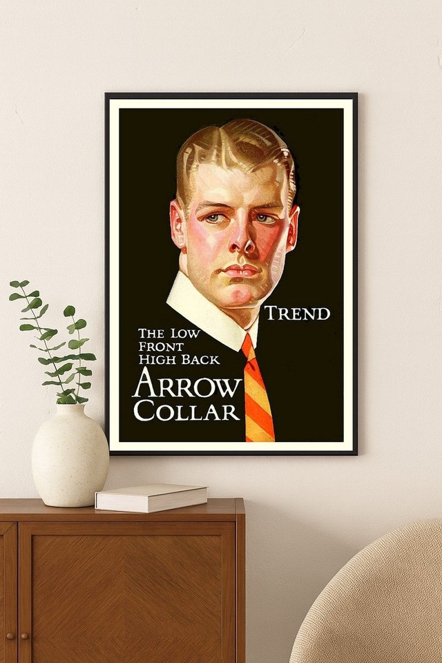 Arrow Collar Man Poster c1920s by J.C Leyendecker - 24x36” 🖼️ Vintage ...