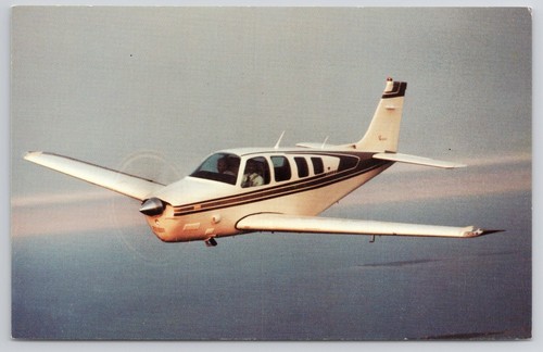 Beechcraft Bonanza A36TC Aircraft Airplane Postcard Aviation Wichita | eBay