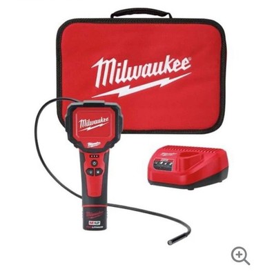 Milwaukee M12 12V 360 Cordless M-Spector Inspection Camera Kit Model ...