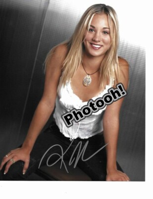 Kaley Cuoco 8x10 Signed Autograph REPRINT 8x10 Photo #7453 | eBay