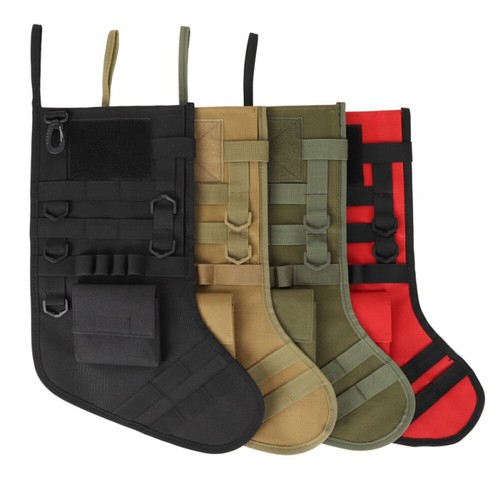 Christmas MOLLE Stocking Socks Tactical Bag Dump Drop Pouch Utility Storage Bag | eBay