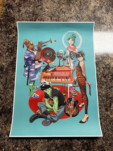 Gorillaz Song Machine Art Print #1 | eBay