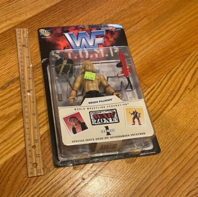 1997 WWF WWE STOMP - BRIAN PILLMAN Wrestling Action Figure by Jakks ...