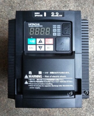 HITACHI WJ200 INVERTER WJ200-022LF US Free TAX From Actual Machine | eBay