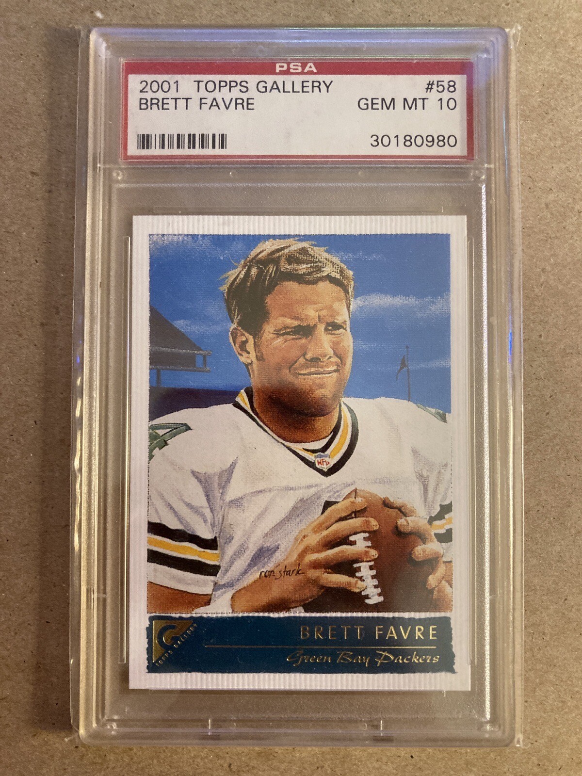 2001 Topps Gallery - #58 Brett Favre | eBay