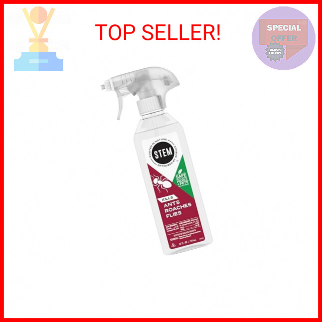 Stem Kills Ants, Roaches And Flies: Plant-Based Active Ingredient Bug ...