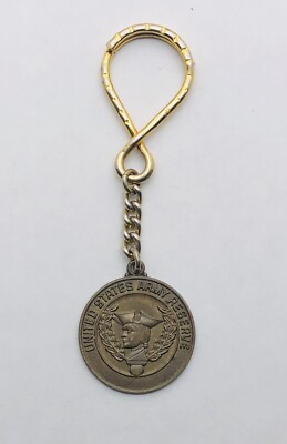 Vintage United States US Army Reserves Keychain Amulet Medallion | eBay
