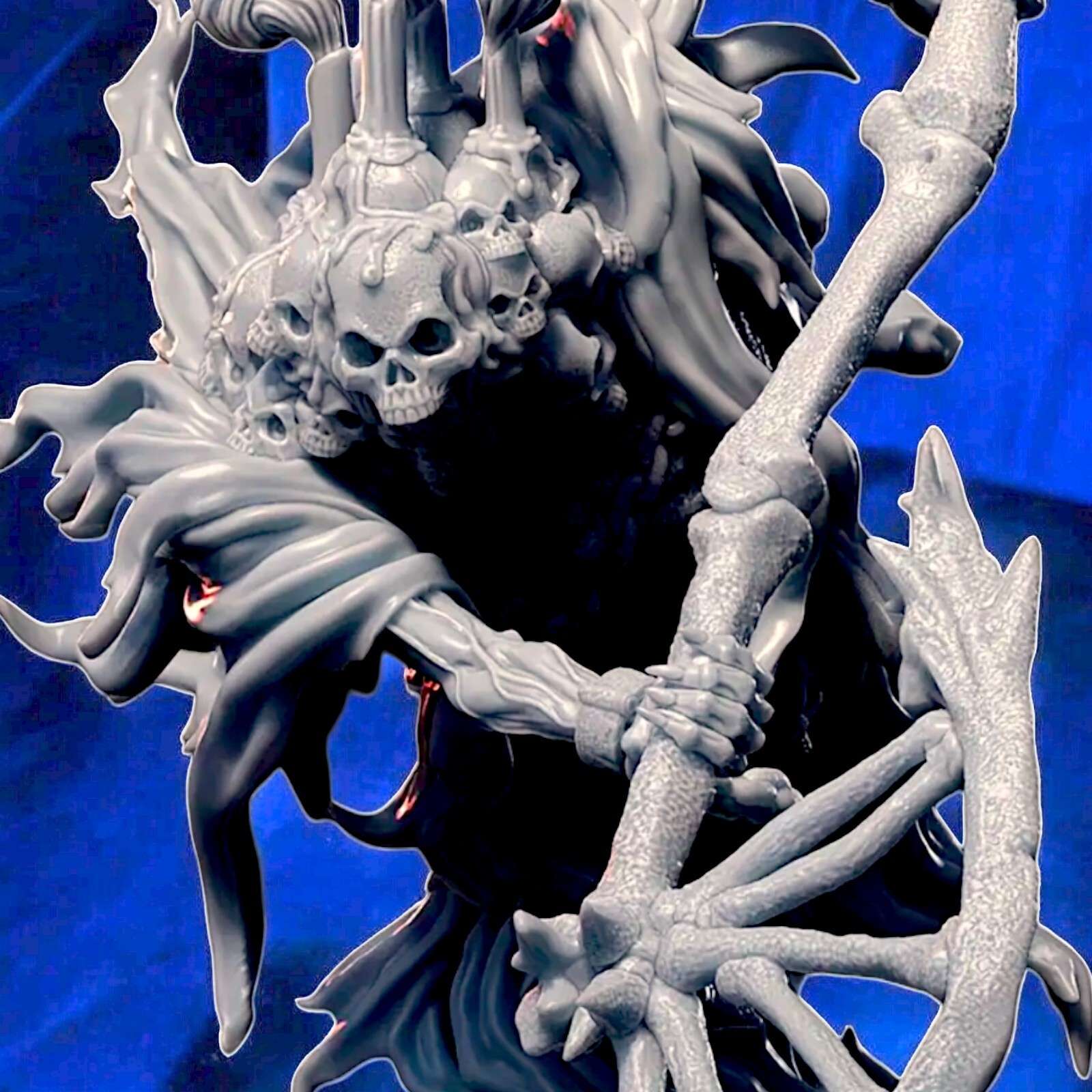Lich Wraith Haunt Necro Miniature DnD Pathfinder RPG Fantasy Tabletop ...