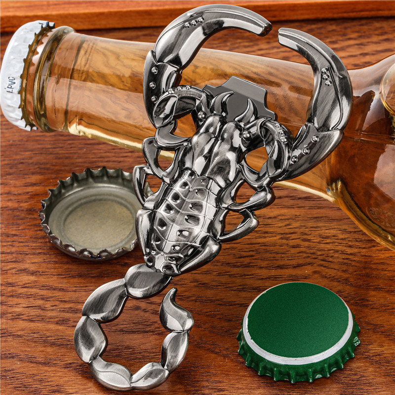 Unique Scorpion Shaped Bottle Opener Metal Beer Corkscrew for Kitchen ...