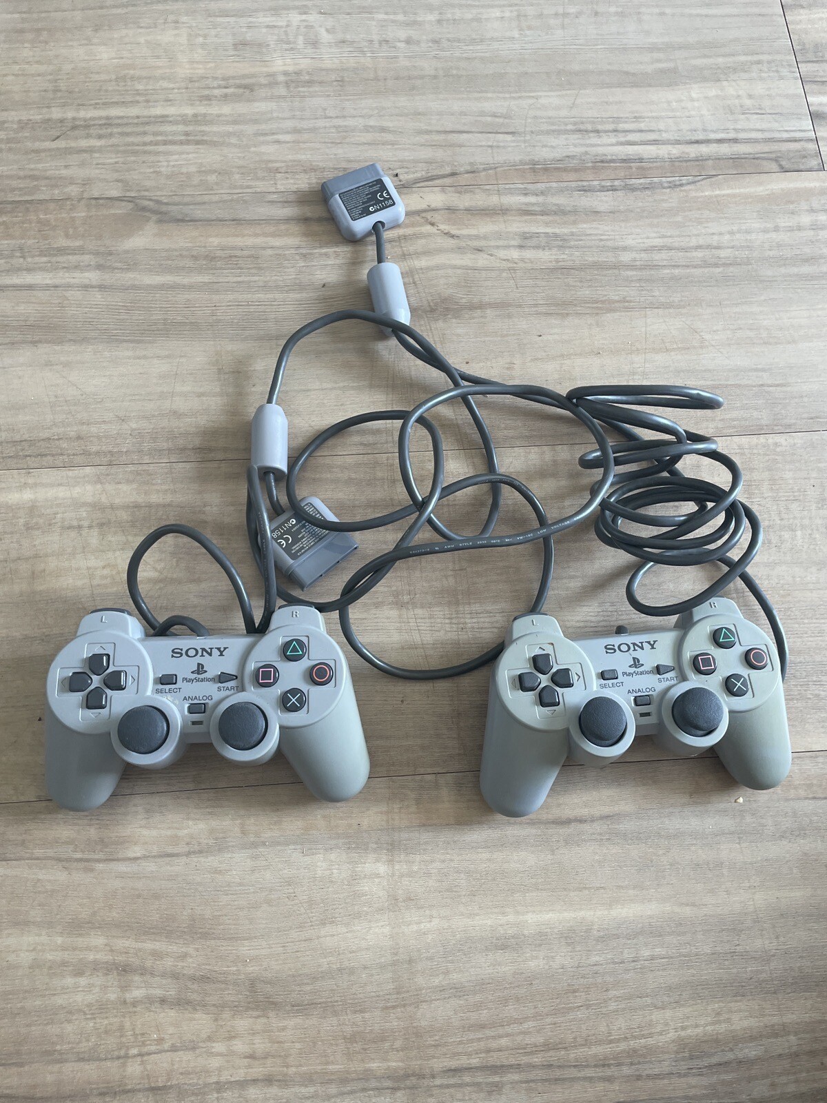 Lot Of 2 Sony PS One PS1 Controllers Analog SCPH-110 Used | eBay