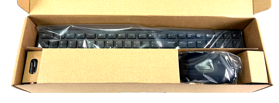 New Dell Pro Wireless Combo Mouse & Keyboard KB3121Wt Black (DSM) | eBay