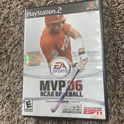 PS2 PlayStation 2 EA Sports MVP 06 NCAA Baseball Complete 14633151534| eBay