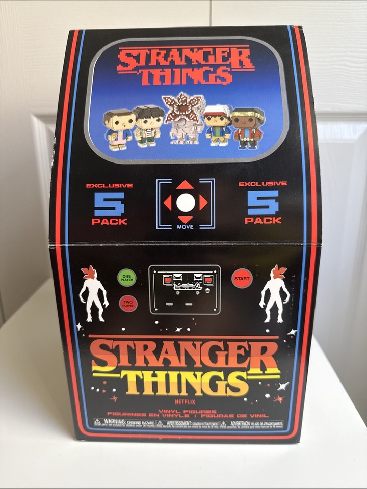 Funko POP! Stranger Things 8-Bit 5pc Arcade Box | eBay