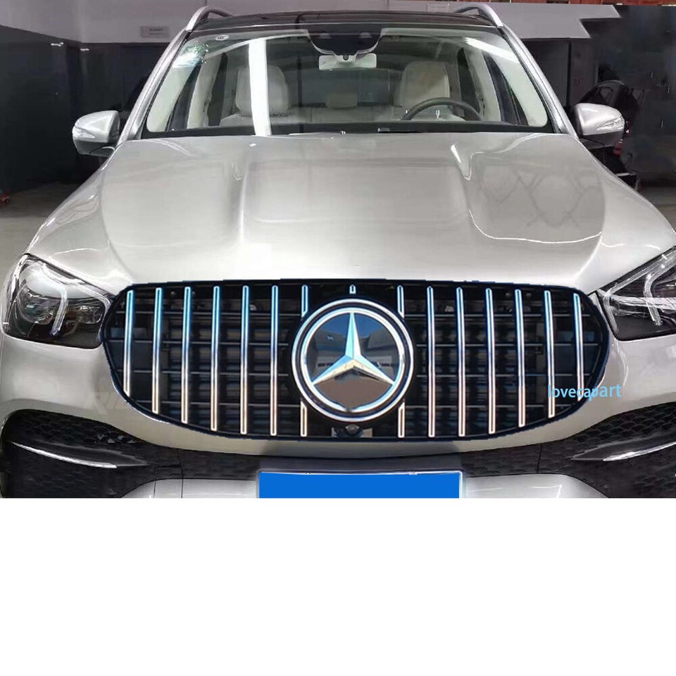 For Benz Grill W167 GLE350 GLE450 2020-2022 GLE-CLASS Standard Grille w ...
