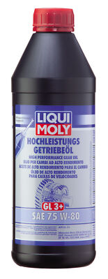 Liqui Moly High Performance Gear Oil 75W-80 GL3+ 1L fits Daihatsu Mira ...