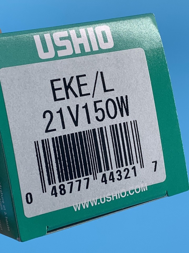 Ushio Halogen Lamp Bulb 21V 150W Clear EKE/L 6HD 1000Hr fr Dentsply ...