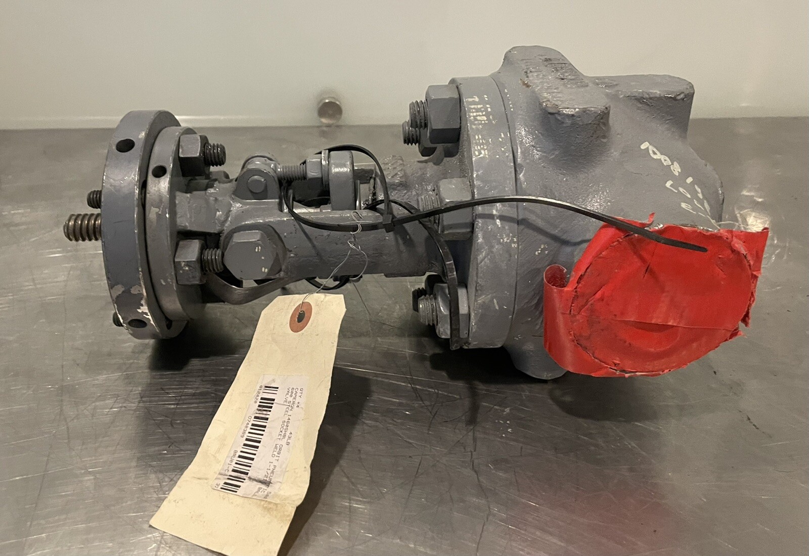 Cameron 1460SH8L Orbit Pneumatic Ball Valve 1-1/2” Steel Socket Weld ...