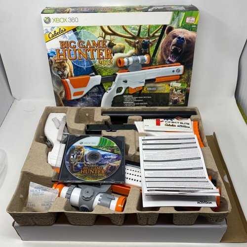 Cabela's Big Game Hunter 2012 Xbox 360 w/ Big Box and Gun 47875765696 ...