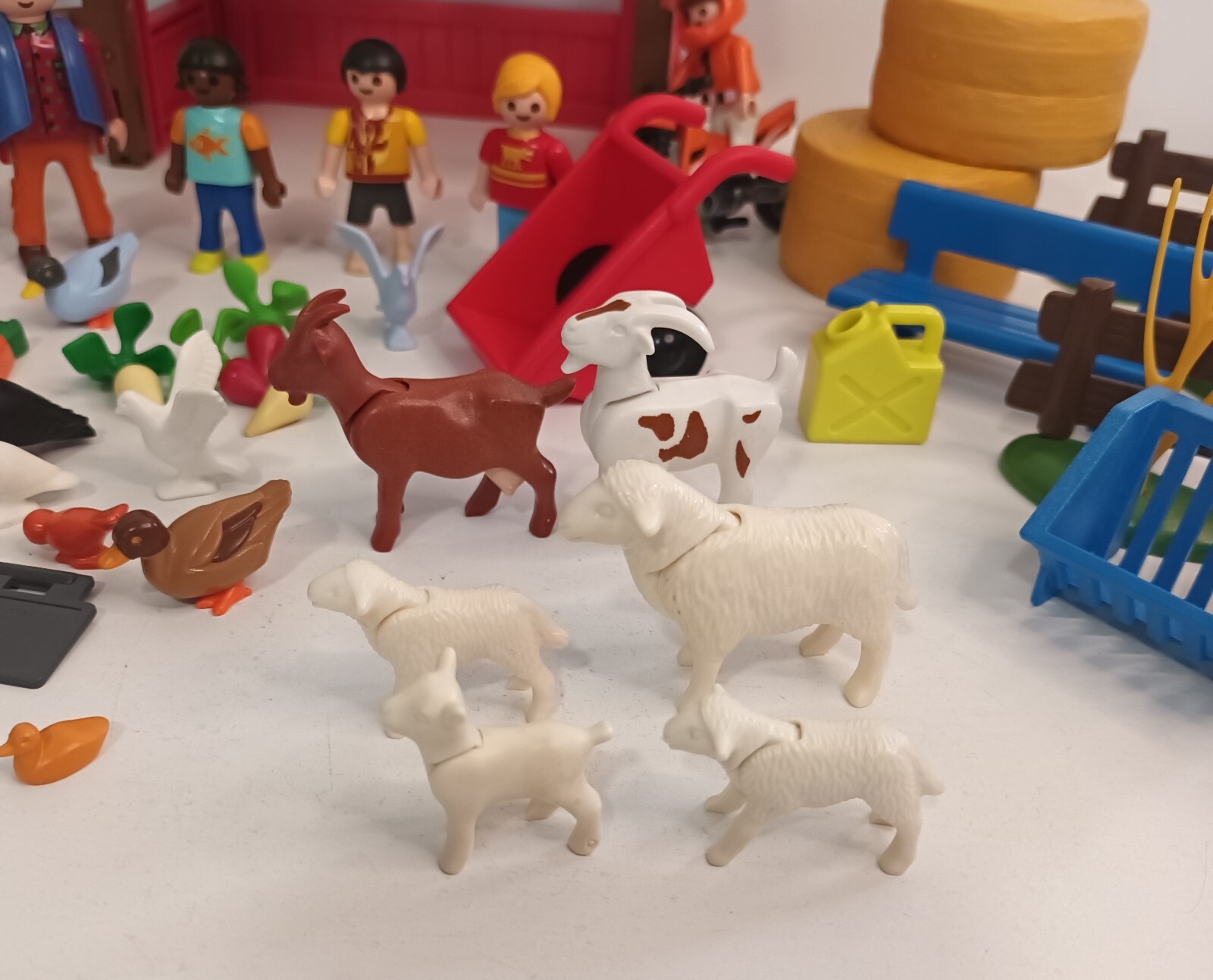 Playmobil Bundle 4851 Petting Zoo / Farm Set 2009 + Extra Animals ...