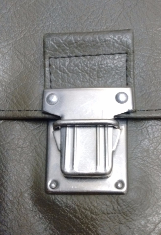 Vintage Tri-fold Suit Carrier / Bag / Uniform Holdall, Unique Heavy ...