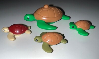 NEW LEGO Sea Turtle Baby Adult Ocean Water Sea Animal Choose Your ...