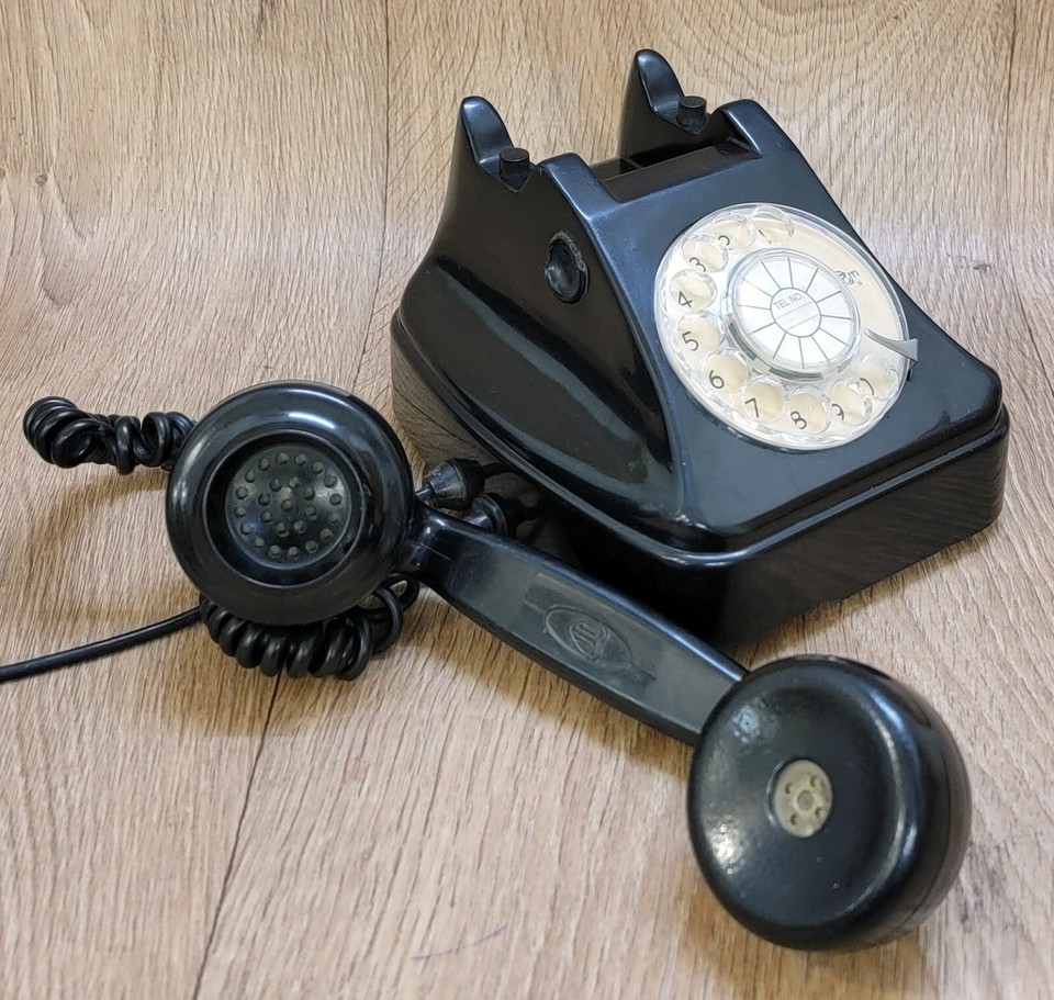 Collectible Vintage Original Bakelite Antique ITI Classic Rotary Dial ...