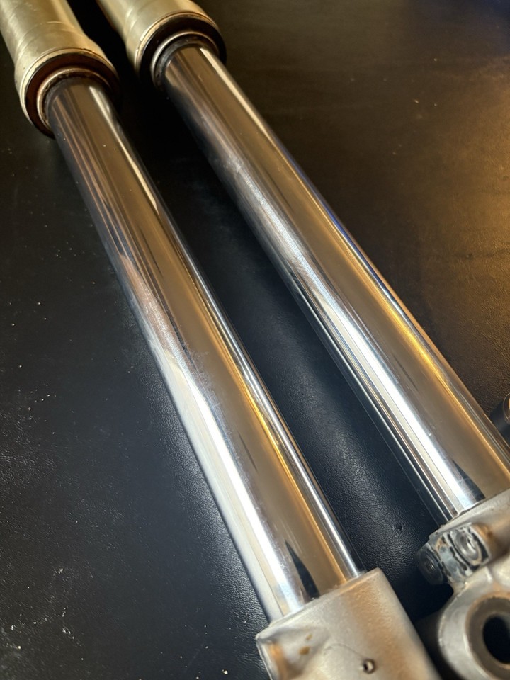 2005 Honda Cr85rb Expert OEM Showa Forks Left Right Pair Suspension ...