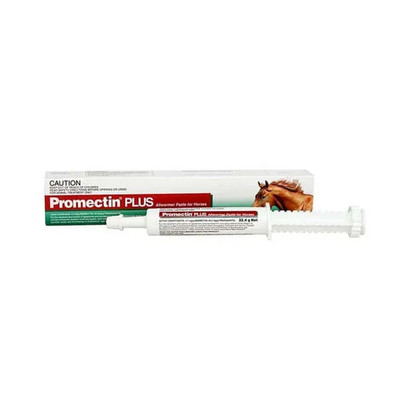 Promectin Plus All wormer Paste for horses 32.4gm | eBay Australia