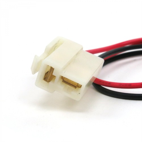 Universal Cooling Fan 2 Terminal Pigtail Plug Wire Harness Connector ...