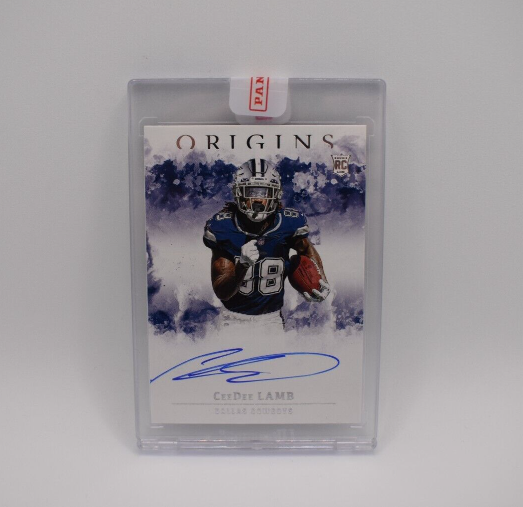 2020+Panini+Origins+-+Rookie+Autographs+%23RA-CL+CeeDee+Lamb+%28AU%2C ...