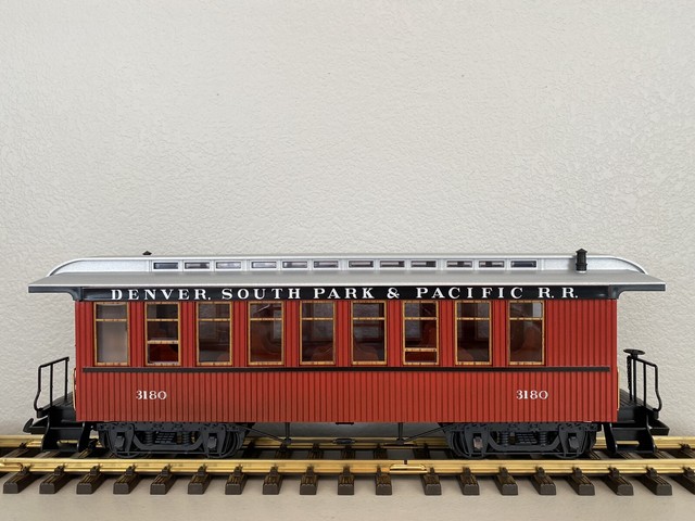 LGB 3180 Denver South Park & Pacific RR Passenger Car G Scale for sale ...